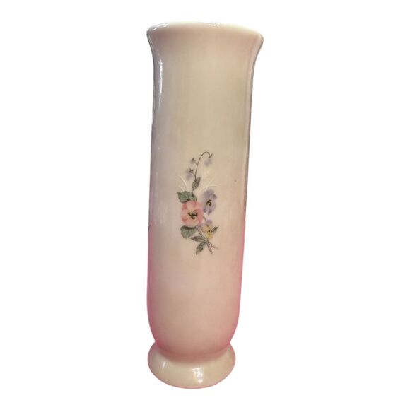Russ | Accents | Vintage Russ 4936 Ceramic Bud Vase Violets Pansies ...